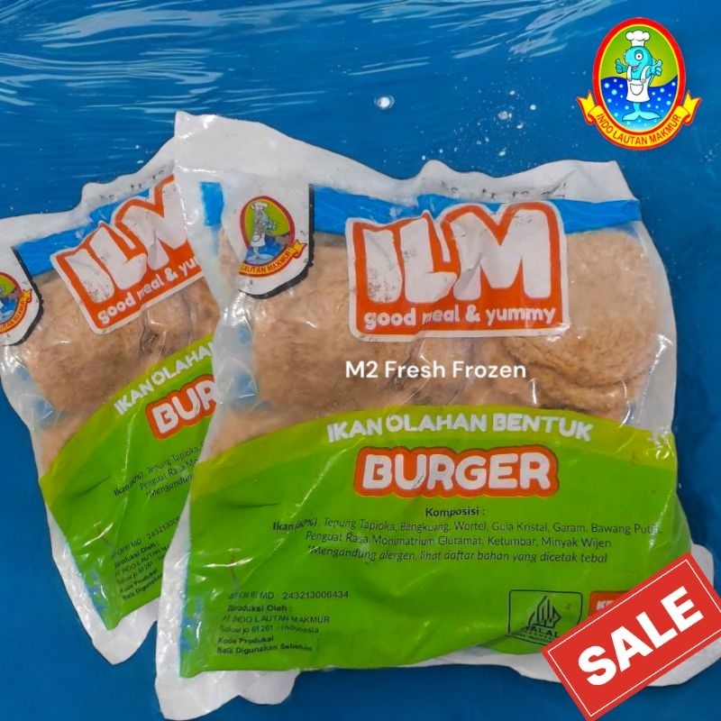 Jual ILM Ikan Bentuk Burger | Pempek Kulit 500 Gr | Shopee Indonesia