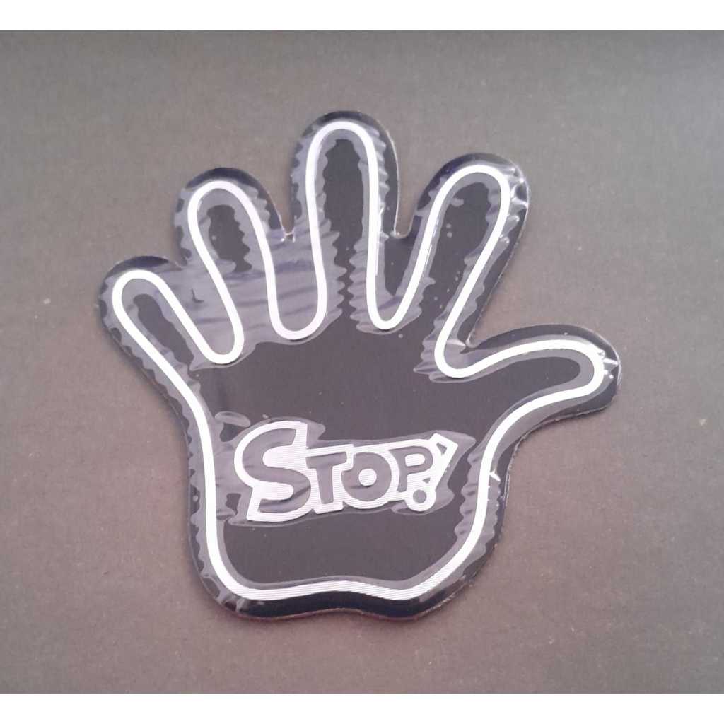 Jual Stiker Motor / Mobil Tangan Stop | Shopee Indonesia