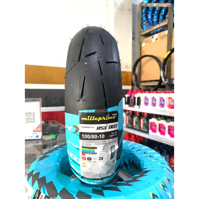 Jual Ban Motor Vespa Classic RX003 ADX Milleprimo 100/80-10 (SOFT ...
