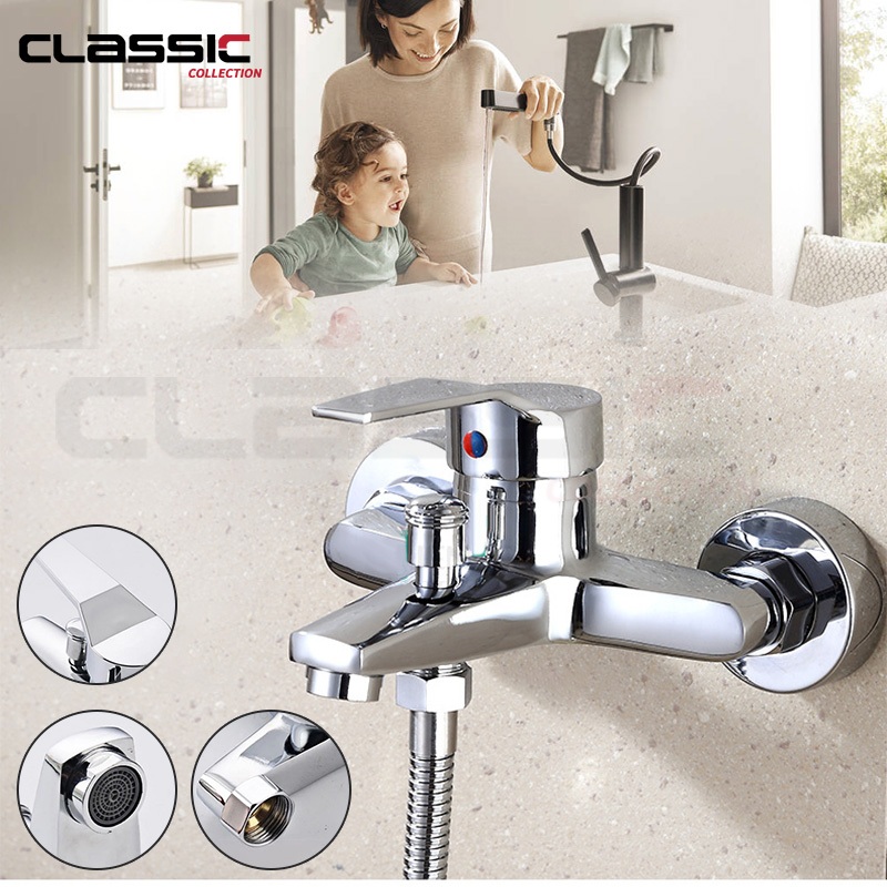Jual Keran Bathtub Keran Mixer Panas Dingin Kran Shower Bathtub Kran ...