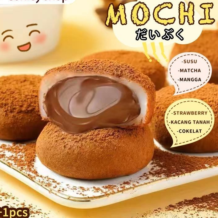 Jual Mochi Aneka Rasa Conley 30gr / Kue Mochi Tabur Kelapa / Mochi ...