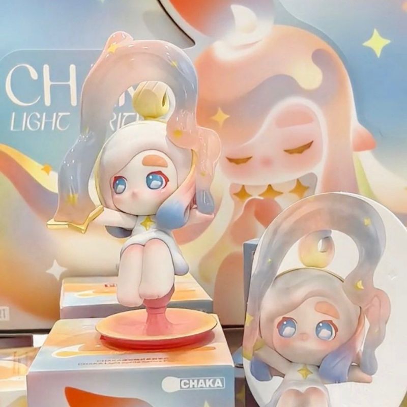 Jual CHAKA Light Sprite Series Figures - RAINBOW original Pop Mart ...