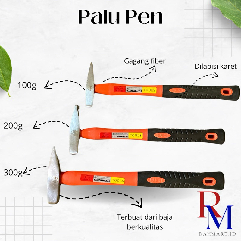 Jual palu pen gagang fiber 100g 200g 300g | Shopee Indonesia