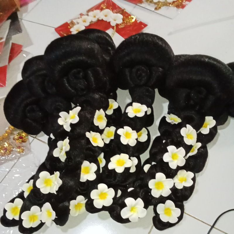 Jual SANGGUL PUTRI BALI BUNGA KAMBOJA | Shopee Indonesia