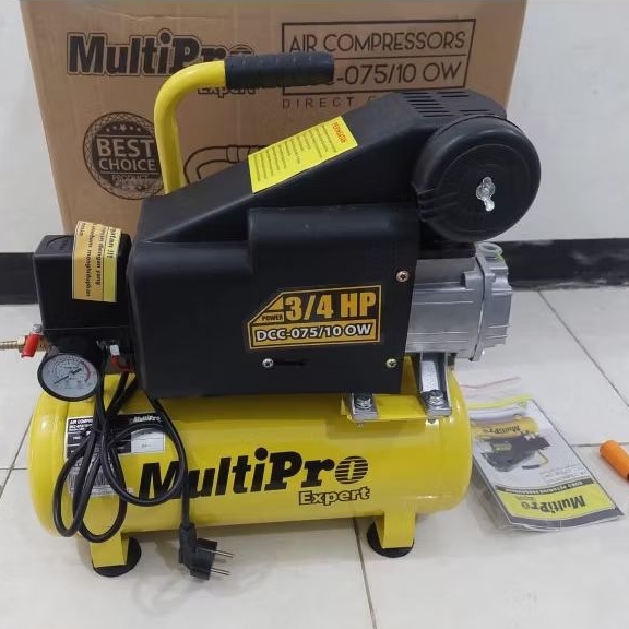 Jual Mesin Kompressor Angin Listrik Multipro DCC 075-10 3/4HP 550 Watt ...