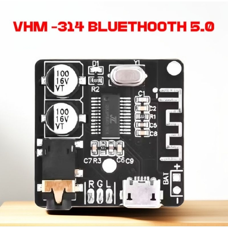 Jual Audio Receiver Board VHM-314 Bluetooth 5.0 Receiver Decoder Stereo ...