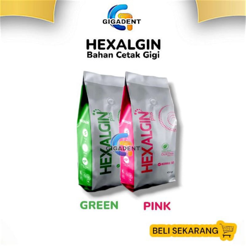 Jual ALGINATE HEXALGIN NORMAL SETTING | Shopee Indonesia