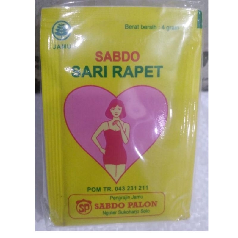 Jual Jamu Jawa Sari Rapet isi 10 sachet Sabdo palon | Shopee Indonesia