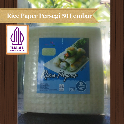 Jual JAVA SUPER FOOD Rice Paper Persegi 50 Lembar / Halal / Kulit ...