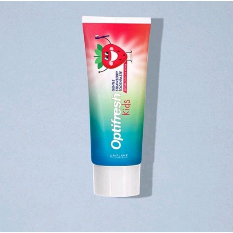 Jual Optifresh Kids Gentle Strawberry Toothpaste | Shopee Indonesia