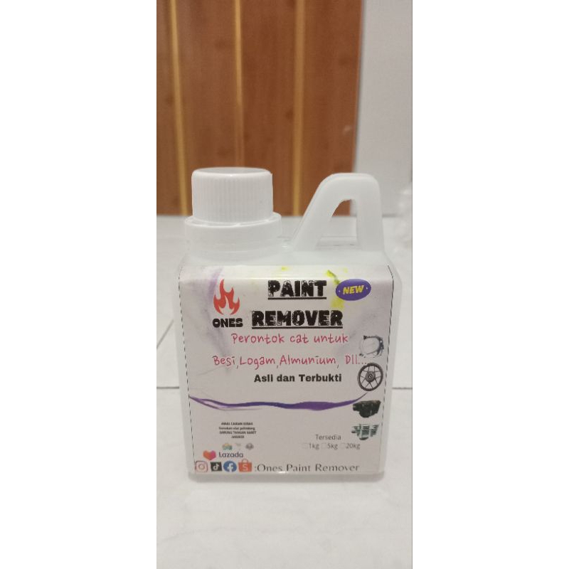 Jual Paint remover Perontok cat besi ONES PAINT REMOVER 0.5kg (400ml ...