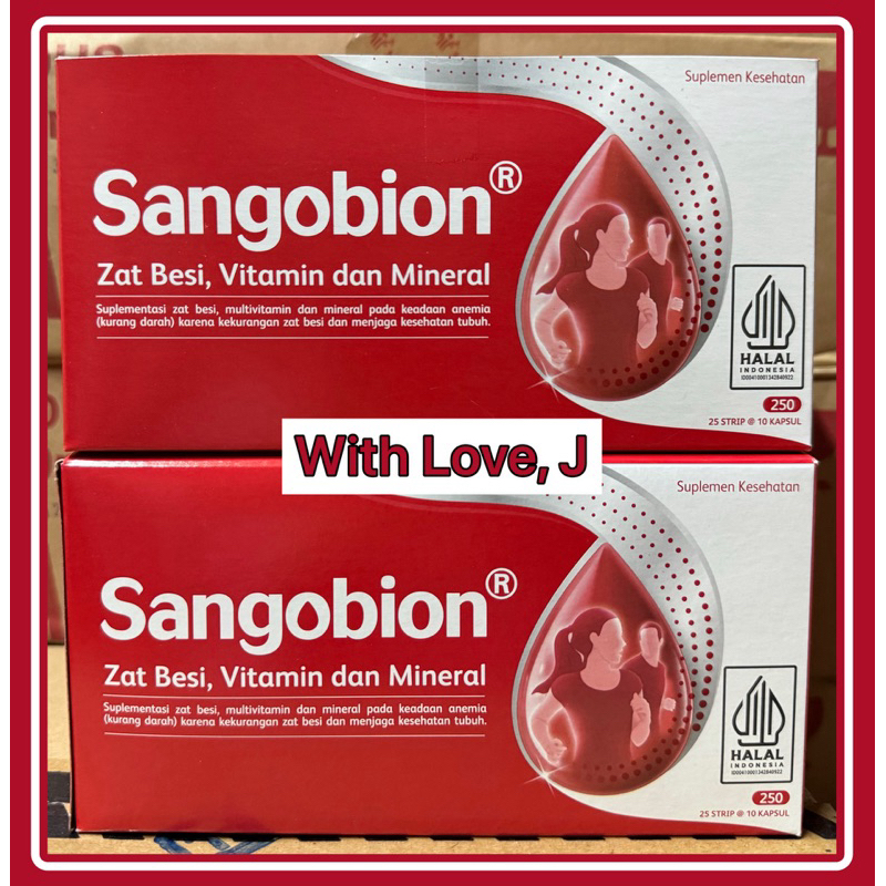 Jual SANGOBION BOX ( 250 KAPSUL ) | Shopee Indonesia