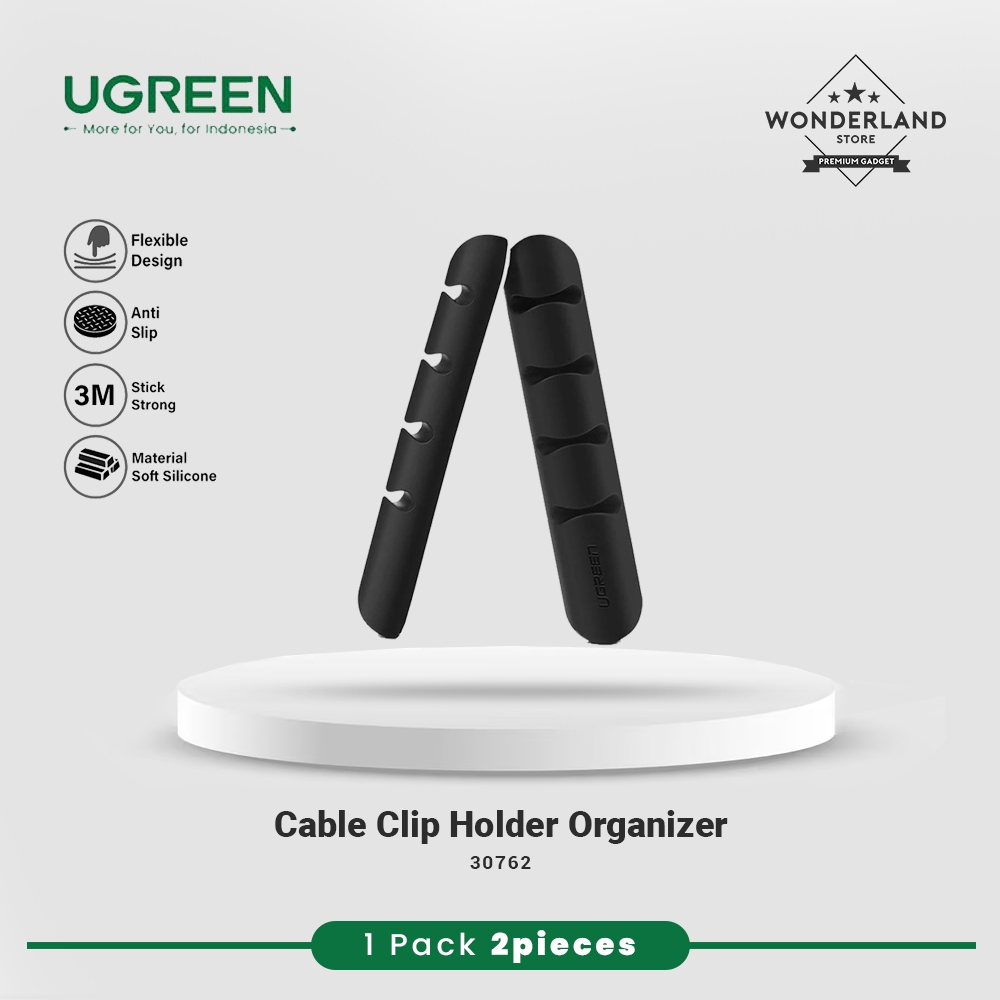 Jual Ugreen Cable Clip Organizer Holder Penjepit Kabel Perapi Cable isi ...