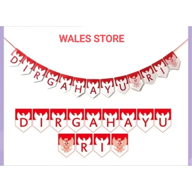 Jual CAKE TOPPER 17 agustus/banner 17 agustus/tirai 17agustus/balon 17 ...