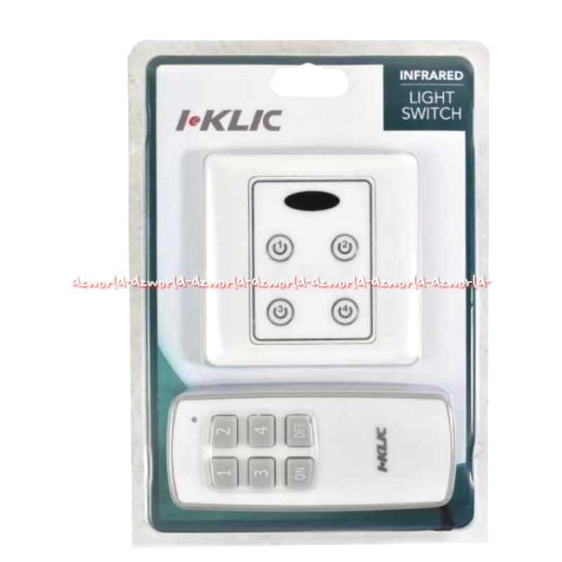 Jual I-Klic Infrared Light Switch Remote Kontrol Digital Infra Red ...