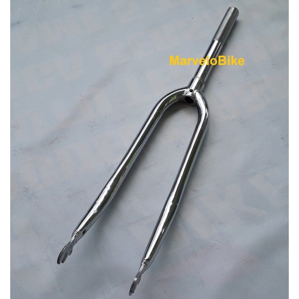 Jual Fork Fixie 700c Taiwan Chrome | Shopee Indonesia