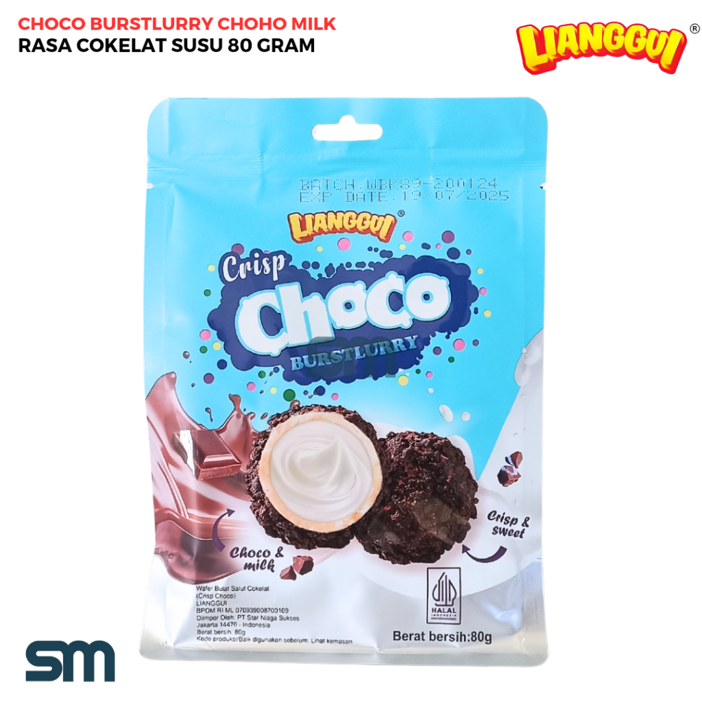Jual LIANGGUI SNACK CHOCO BURSTLURRY 80 GRAM | Shopee Indonesia