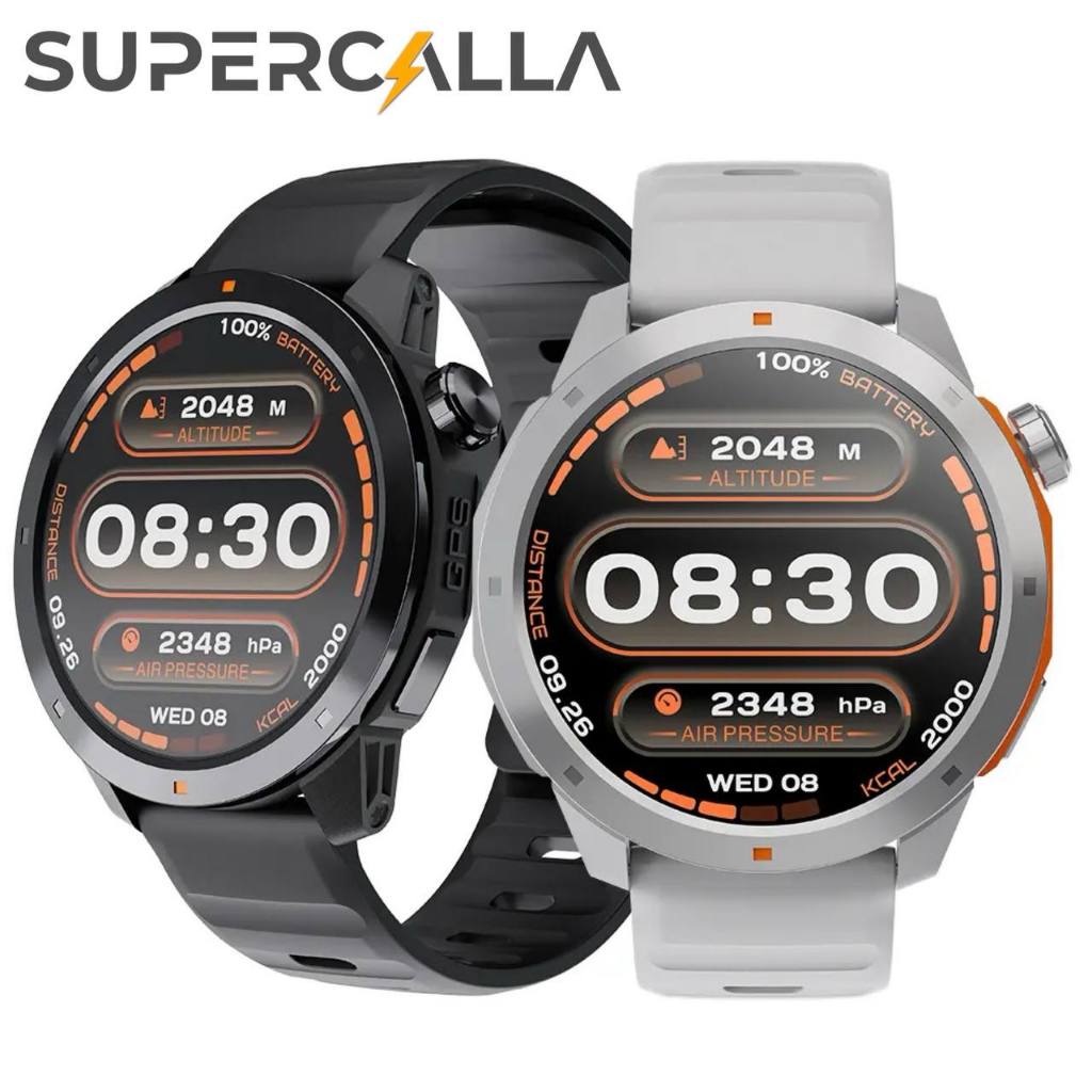 Jual New Supercalla MG03 GPS Smartwatch BT Call Waterproof Relojes ...