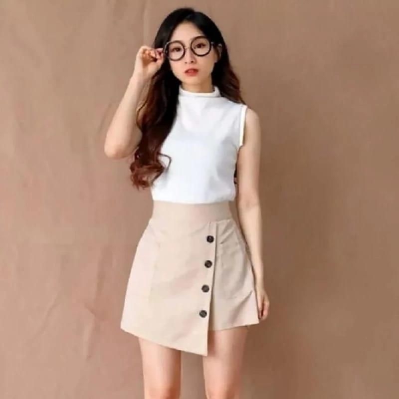 Jual Korean Mini Skirts / Rok Celana / Hotpants / Rok Mini Terbaru Beseler | Shopee Indonesia