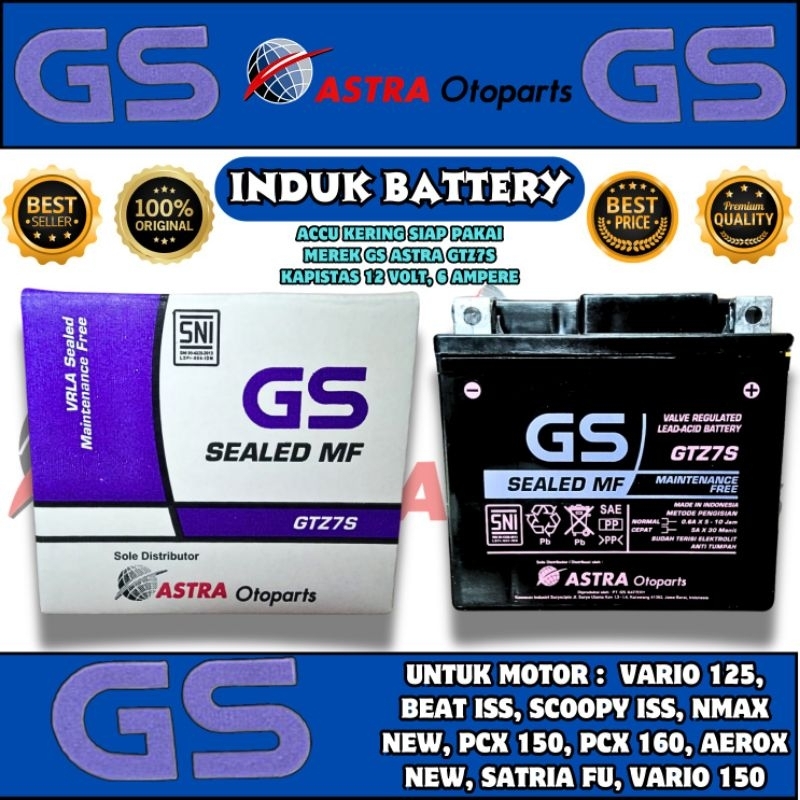 Jual AKI MOTOR SATRIA FU GSX150R PCX 150 PCX 160 ADV SONIC 150 CB 150 R CBR150R SUPRA GTR VARIO ...