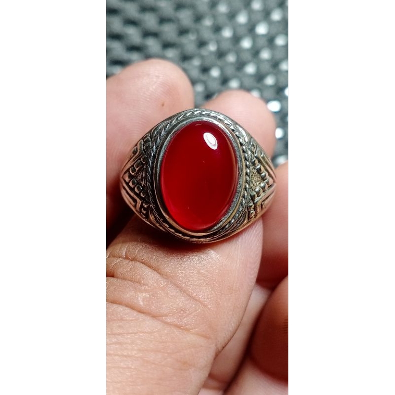 Jual batu akik red baron | Shopee Indonesia