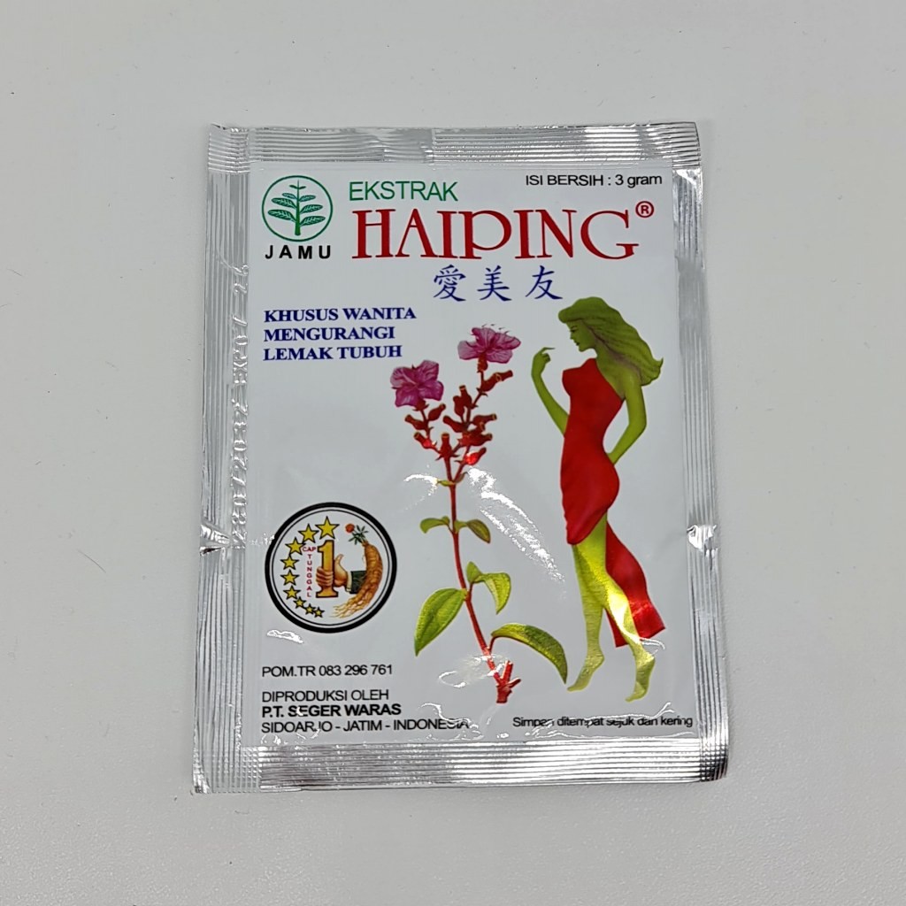 Jual EKSTRAK HAIPING 3 GRAM KEMASAN SACHET | Shopee Indonesia