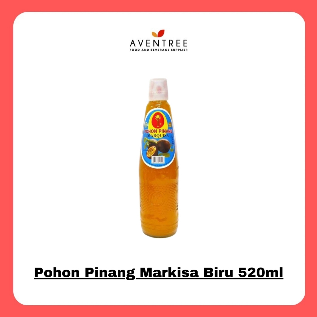 Jual Pohon Pinang Syrup Markisa Biru 520ml | Shopee Indonesia