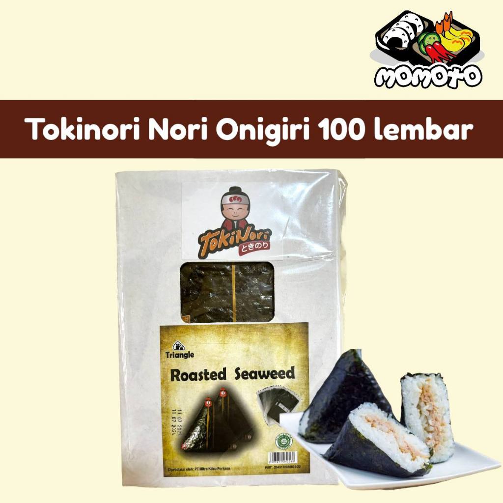 Jual Tokinori Nori Onigiri Wrap Kemasan Full Pack Horeca 100 Lembar ...