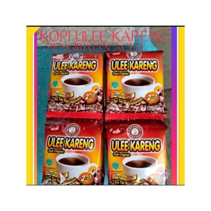 Jual KOPI ULEE KARENG ACEH ASLI SACHET 2 RENTENG 20 PCS | Shopee Indonesia