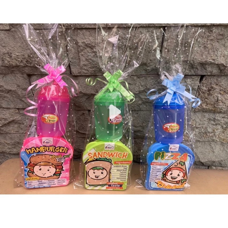 Jual Souvenir ultah tempat makan roti dan tumbler/Hadiah lomba/Paket ...