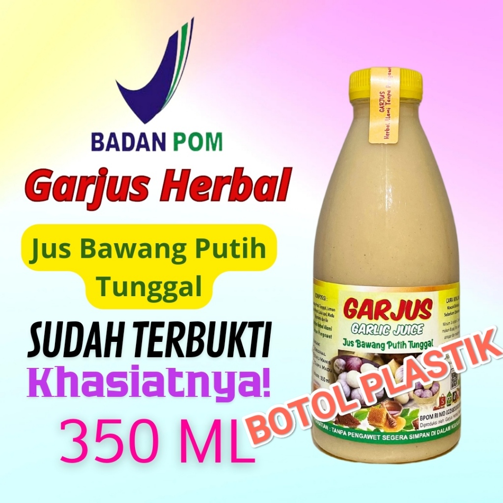Jual Jus Bawang Putih Tunggal, Lemon California, Cuka Apel, Jahe Merah ...