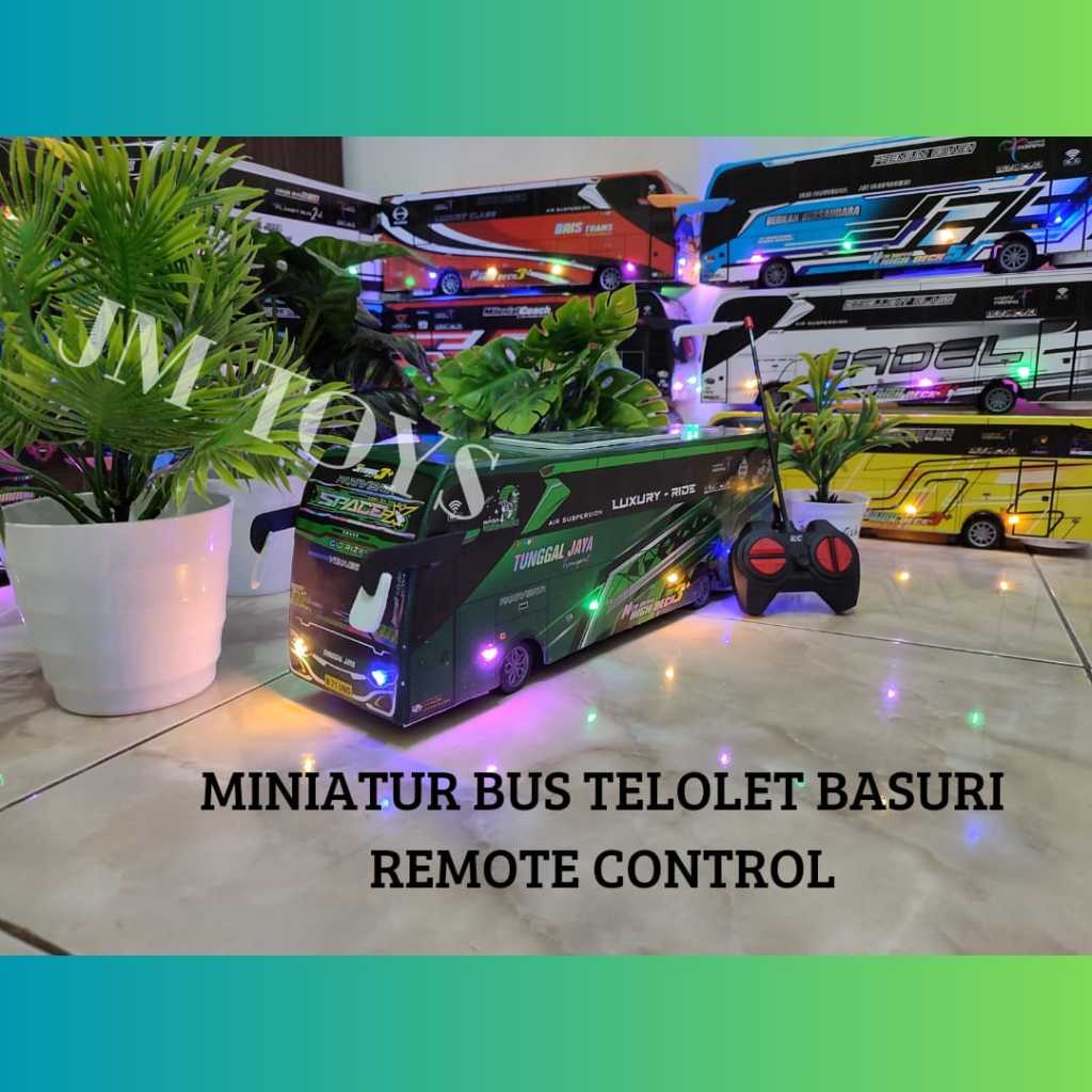 Jual MINIATUR BUS BASURI REMOT CONTROL SPACE-X TUNGGAL JAYA | Shopee ...