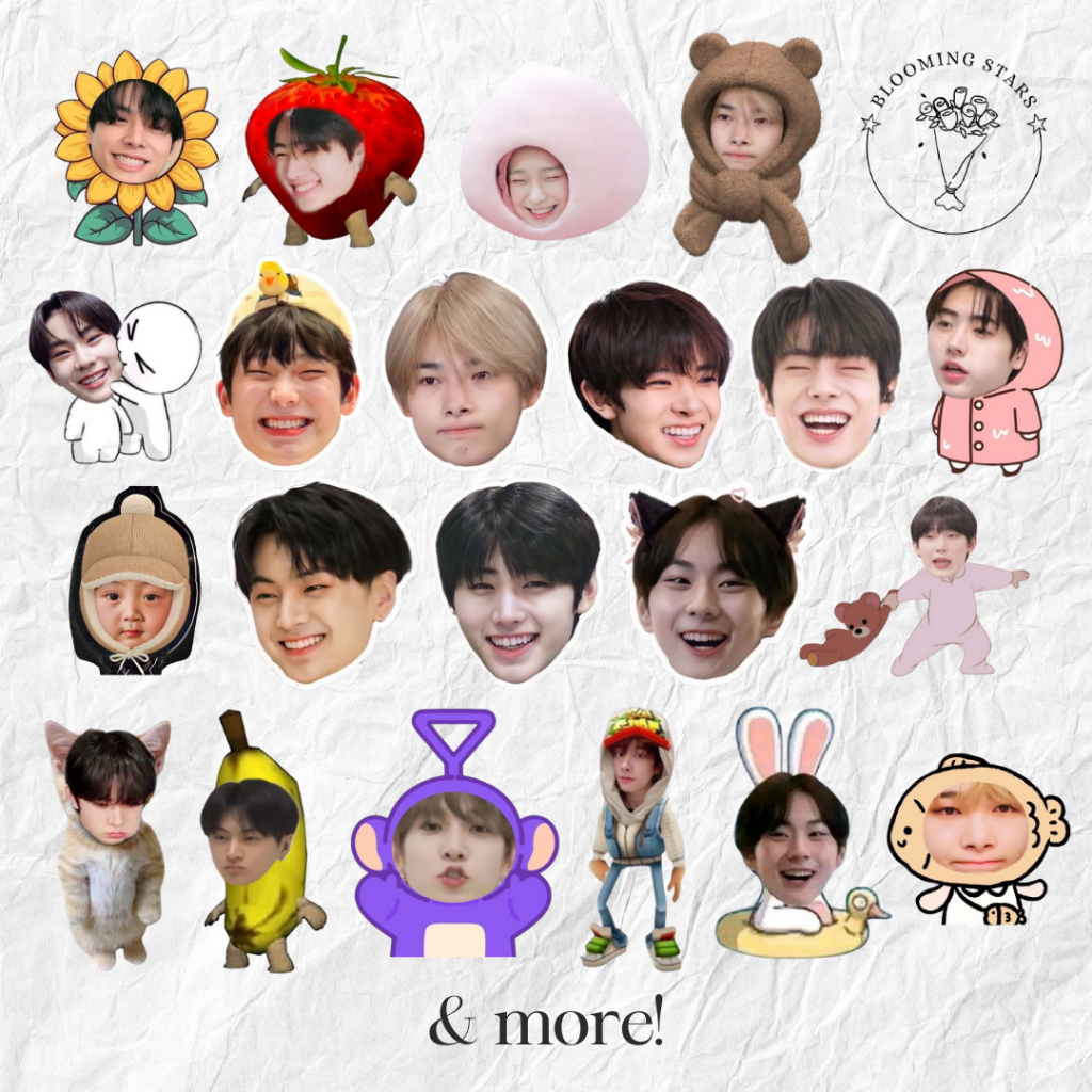 Jual [READY STOCK] STIKER MEMBER ENHYPEN || STICKER || JUNGWON HEESEUNG JAY JAKE SUNGHOON SUNOO ...