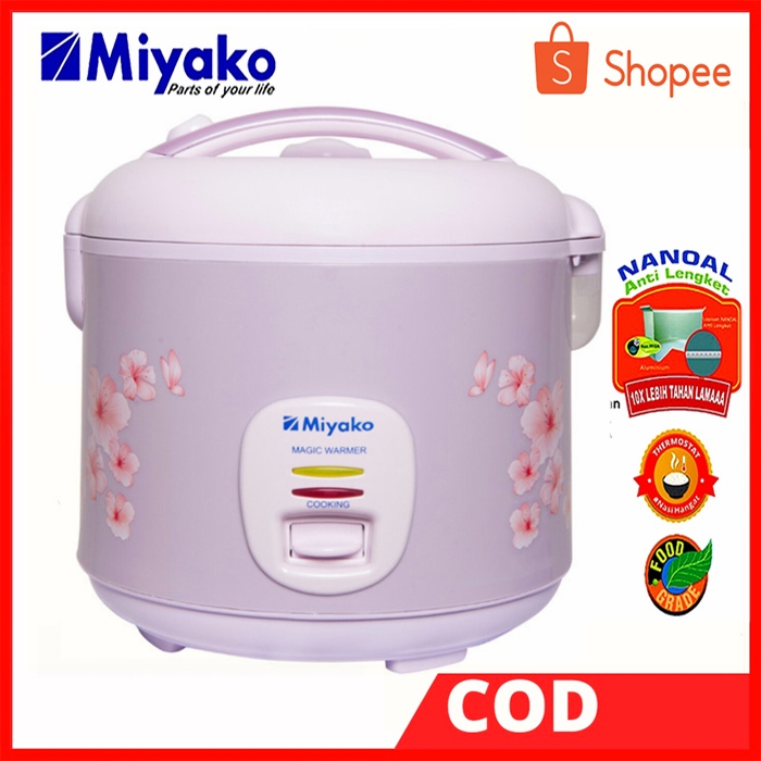 Jual MAGIC COM MIYAKO MCM 509 ( 1,8 LITER ) RICE COOKER / MEJIKOM ...