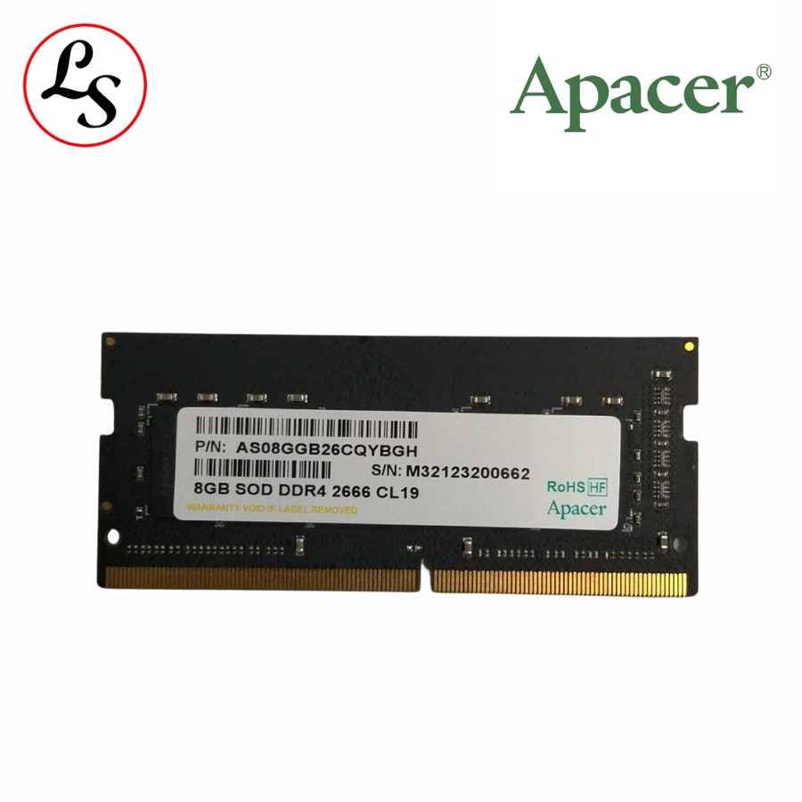 Jual APACER SODIMM / MEMORY DDR4 8GB 2666Mhz RAM Notebook Laptop ...