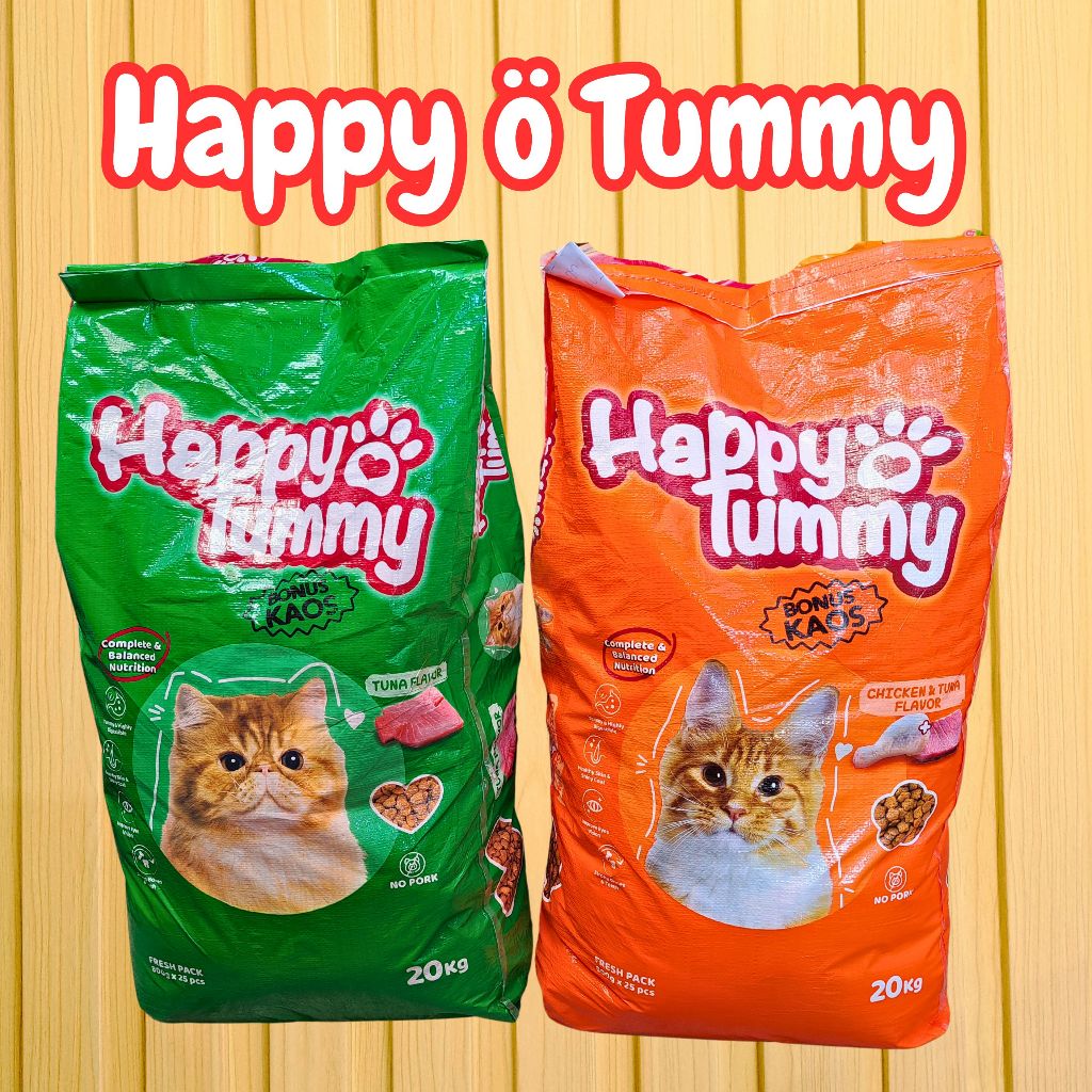 Jual Happy Tummy Cat 20Kg - Makanan Untuk Kucing Dewasa Fresh Pack 20KG ...