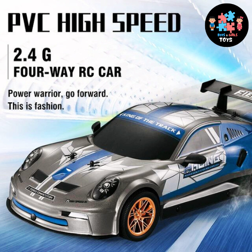 Jual RC Mobil Balap Remot Kontrol Kecepatan Tinggi 2.4 G Rechargeable ...