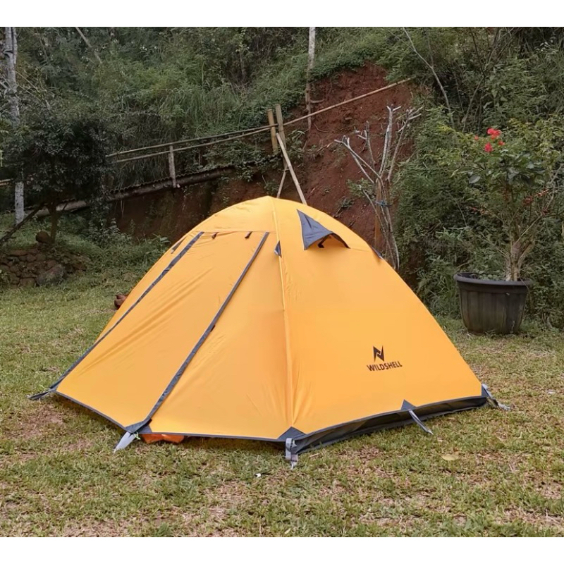 Jual (BINTARAOUTDOOR)TENDA CAMPING MUAT 2-3 ORANG - TENDA WILDSHELL ...