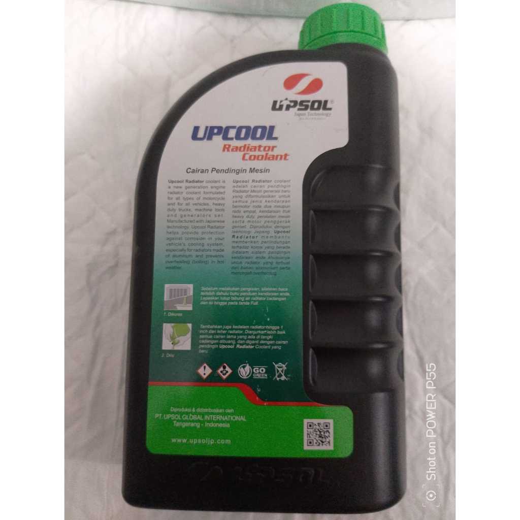 Jual AIR RADIATOR/COOLANT UPSOL- UPCOOL KEMASAN 1L | Shopee Indonesia