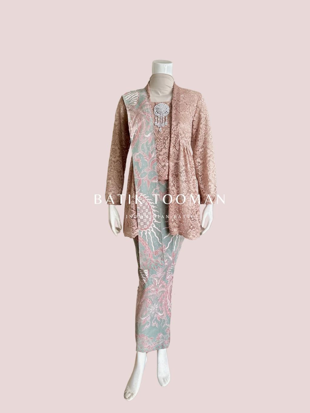 Jual SARTIKA CHOCO SERIES VALERIE Kebaya Kutu Baru Kartini Brokat Warna ...