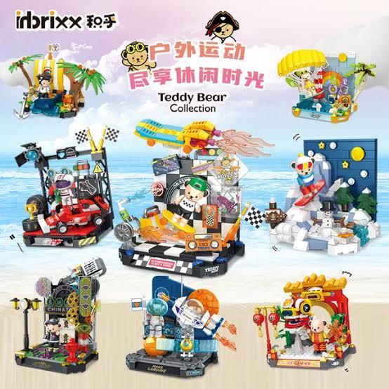 Jual INBRIXX BRICKS TEDDY BEAR COLLECTION | Shopee Indonesia
