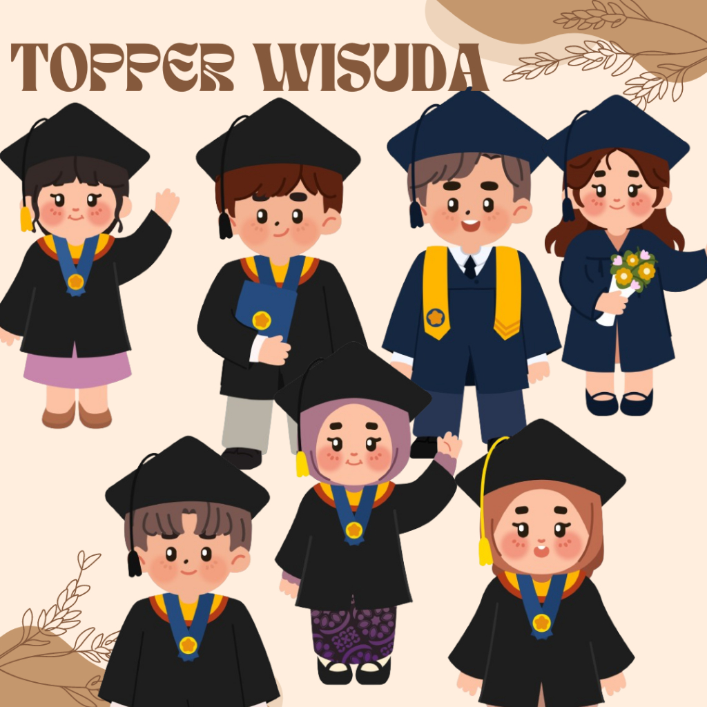 Jual TOPPER WISUDA PERLENGKAPAN WISUDA | Shopee Indonesia