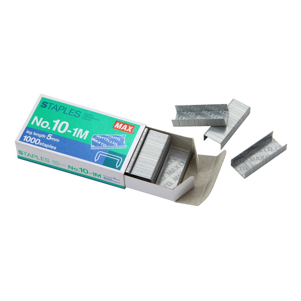 Jual Isi Stapler MAX No. 10 - 1M Staples / Refill Hekter | Shopee Indonesia
