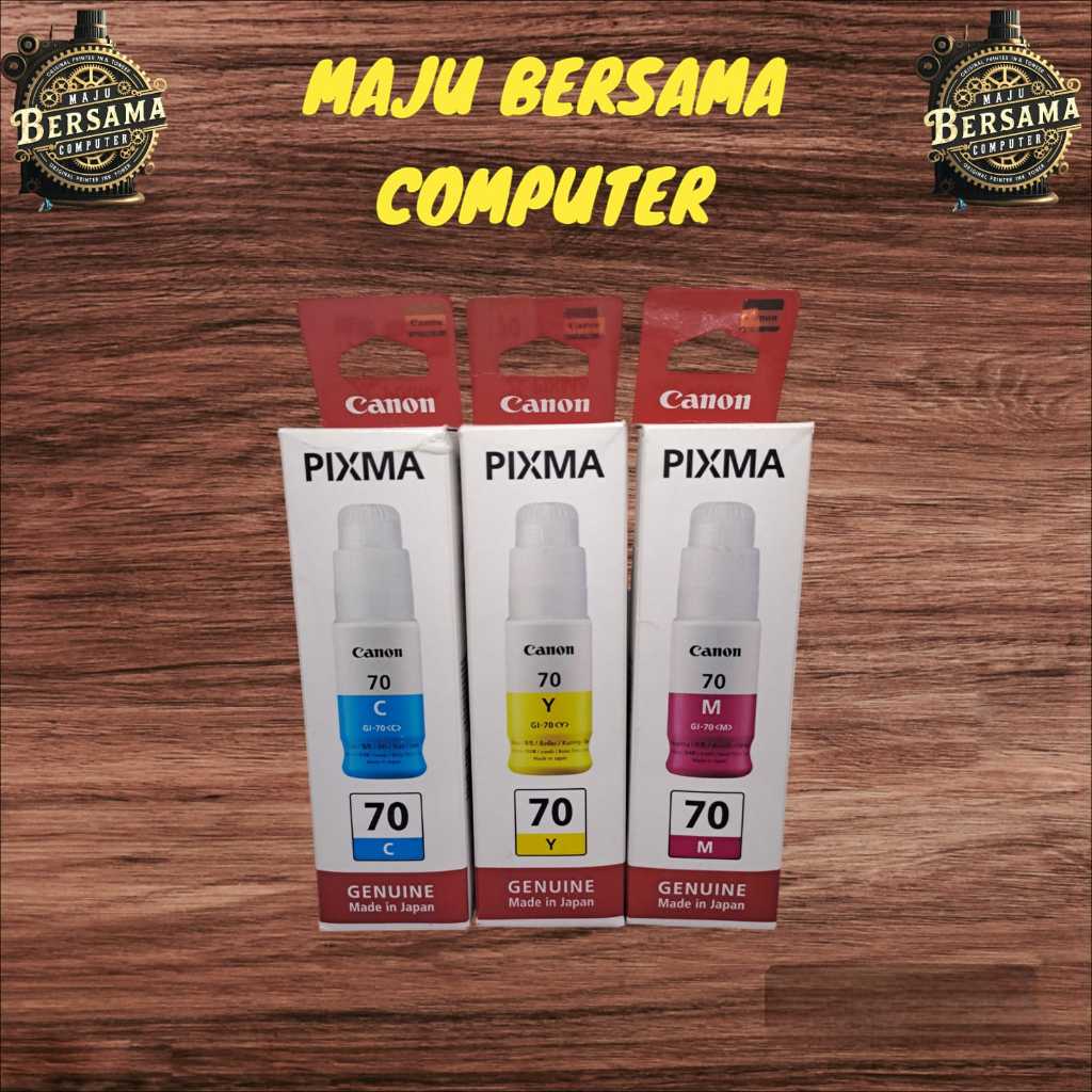 Jual Tinta Canon Pixma 70 Color Original (C.Y.M) | Shopee Indonesia