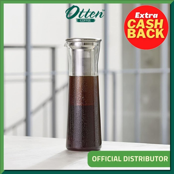Jual Hario - Alat Seduh Kopi Cold Brew Coffee Jug CBSN-10-HSV | Shopee ...
