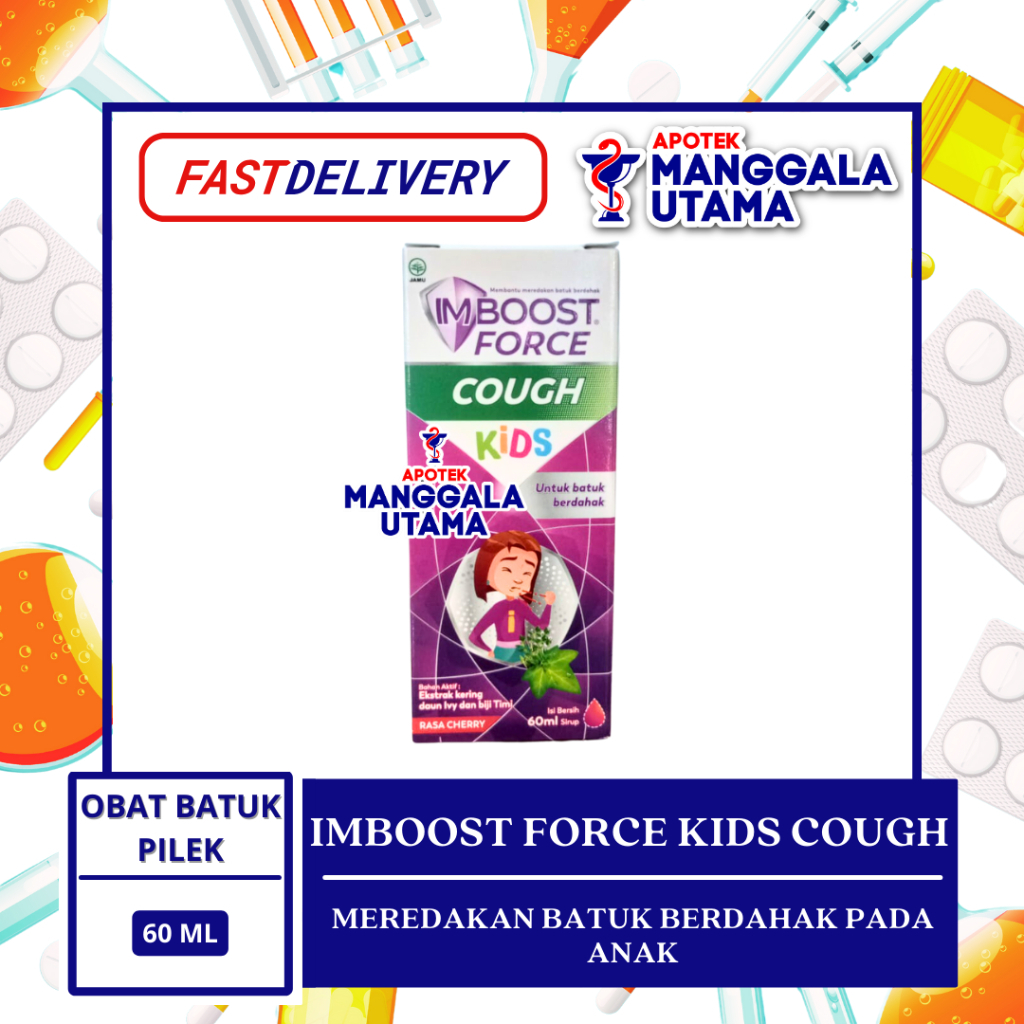 Jual IMBOOST FORCE COUGH KIDS SIRUP PER BOTOL ISI 60 ML | Shopee Indonesia