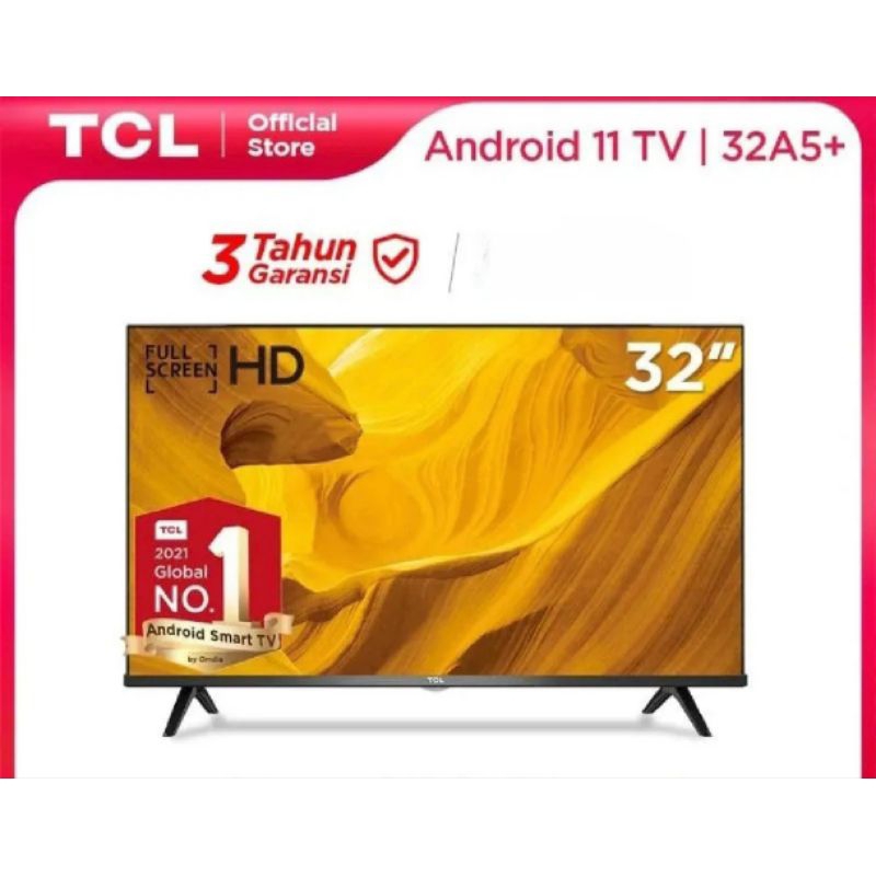 Jual TV TCL 32 A5+ android TV 32inch Baru Garansi Resmi | Shopee Indonesia