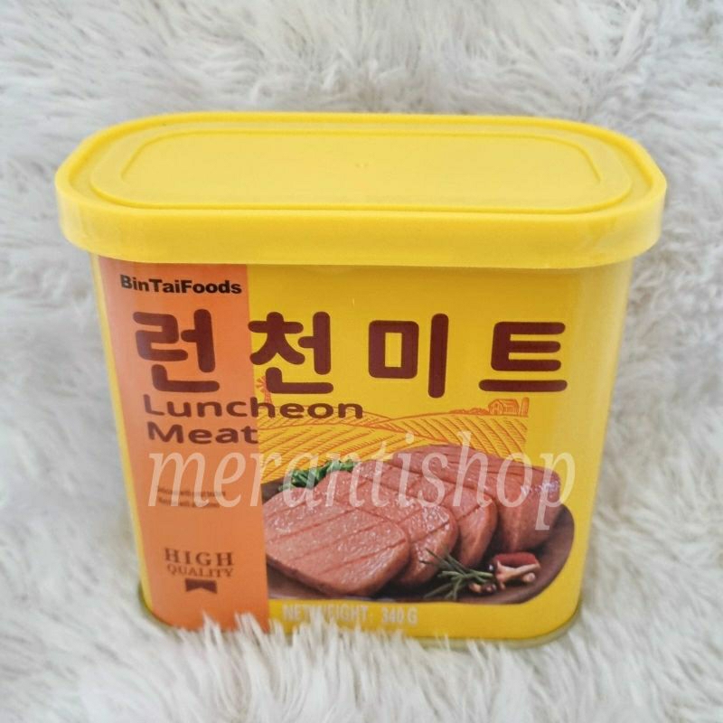 Jual Pork Luncheon 340gram Malaysia / Daging Babi Kaleng Korean ...