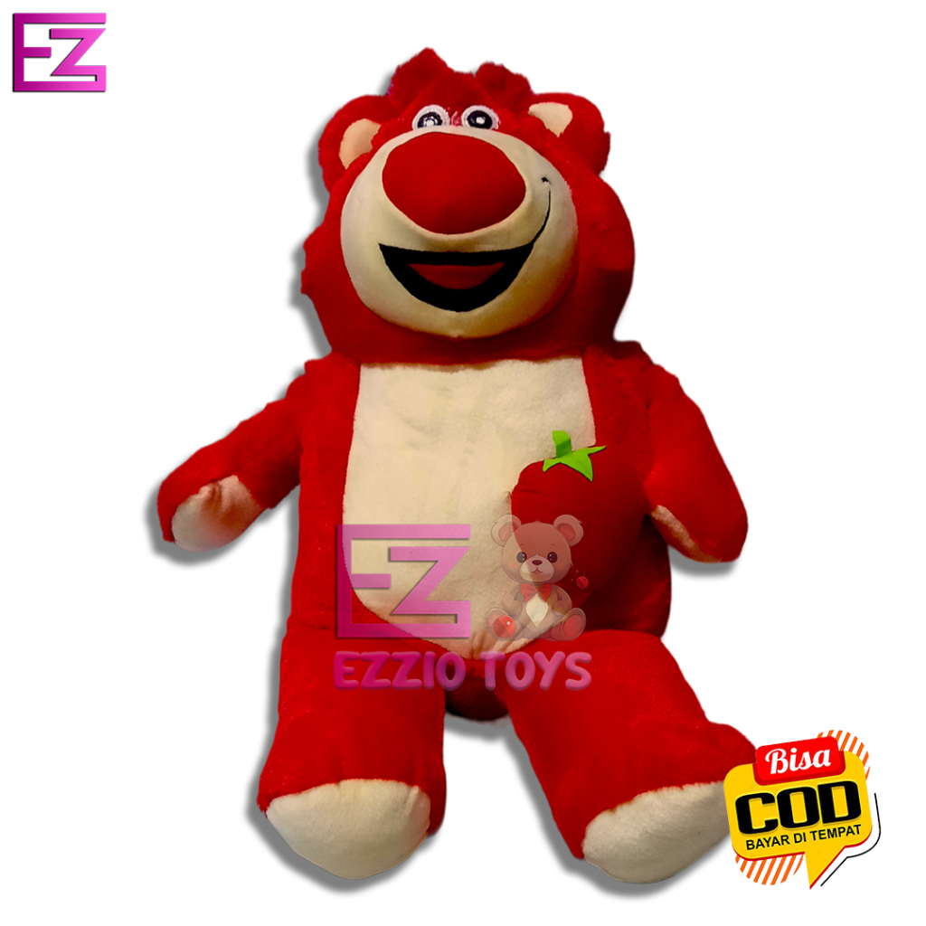 Jual Boneka Lotso Strawberry Ukuran Jumbo Viral Mainan Mewah Viral ...