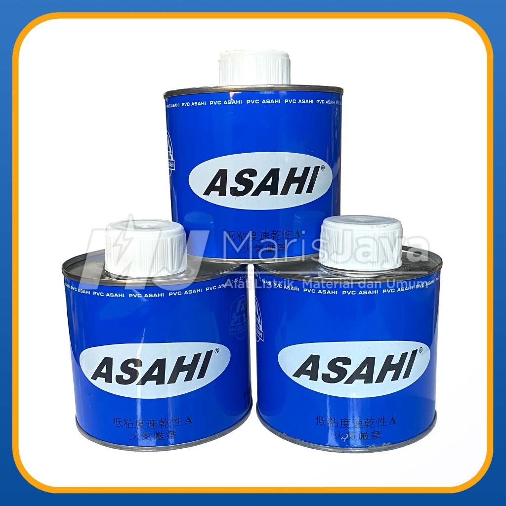 Jual Lem Paralon/ Pipa PVC ASAHI (400 gram) | Shopee Indonesia